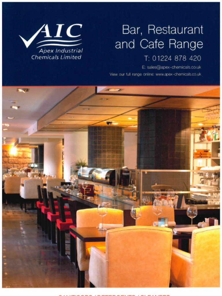 AIC - Restaurant Brochure-Min | PDF