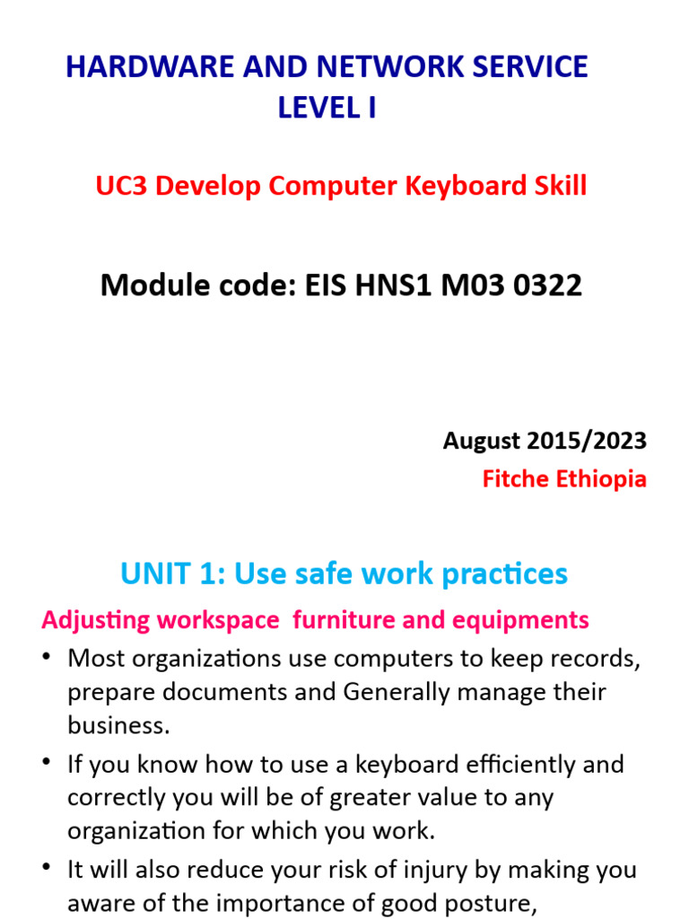 UC3 Develop Computer Keyboard | PDF | Computer Keyboard | Keyboard Shortcut