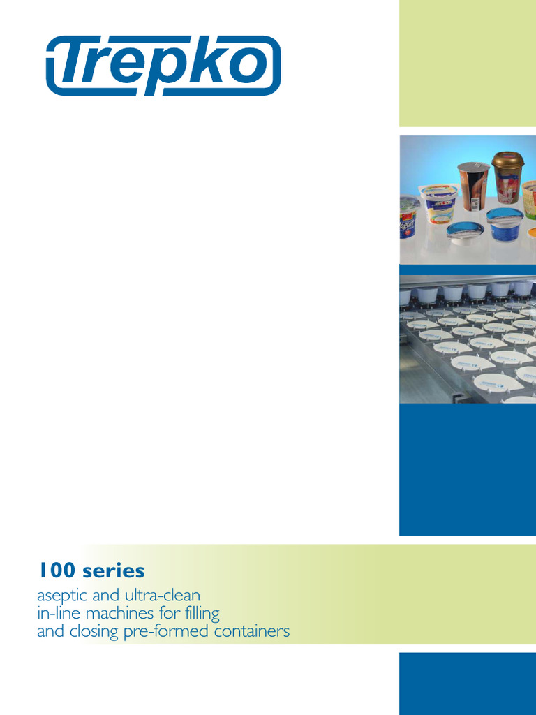 100 Series Trepko Inline Machines en | PDF | Sterilization ...