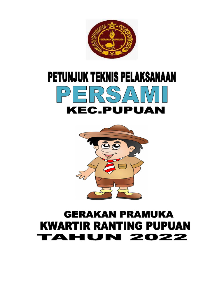Petunjuk Pelaksanaan Persami 2022 | PDF