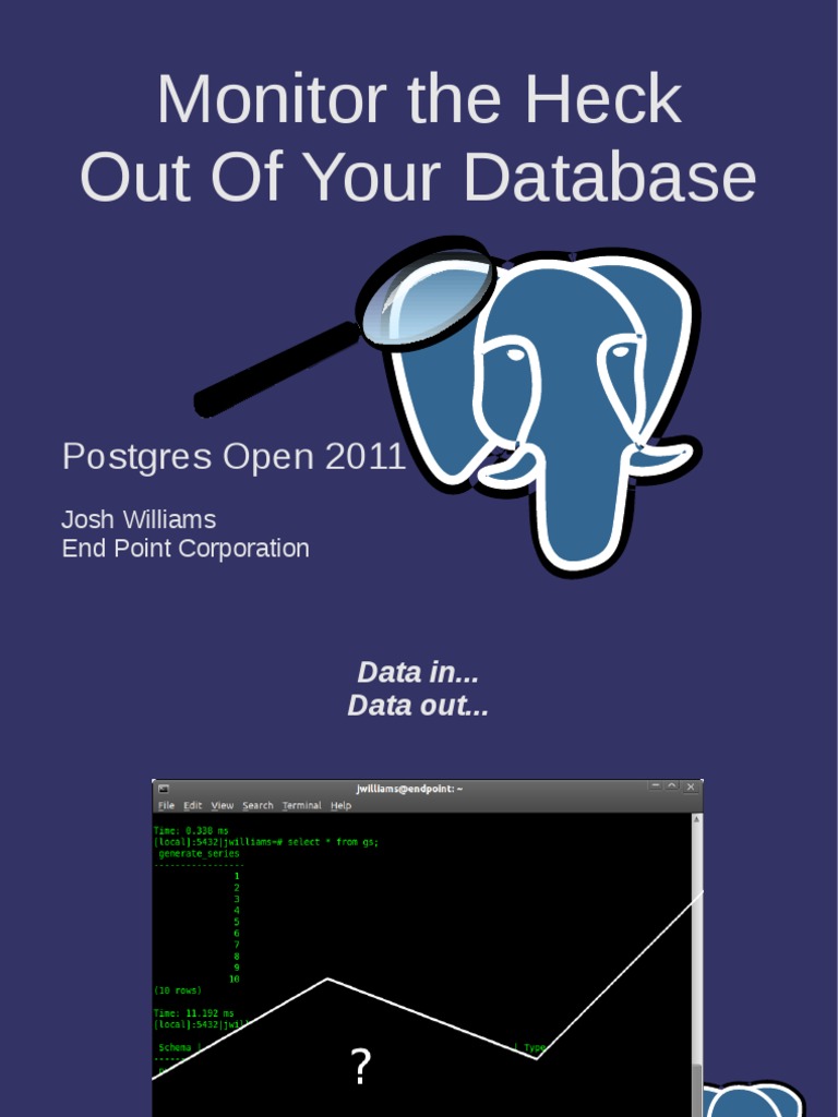 Monitoring Postgresql Pdf Postgre Sql Data Management