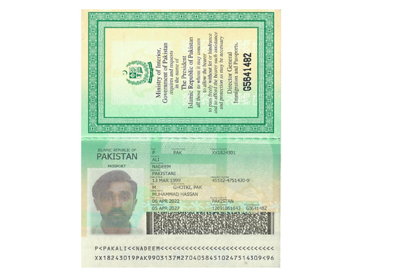 Passport First Page | PDF