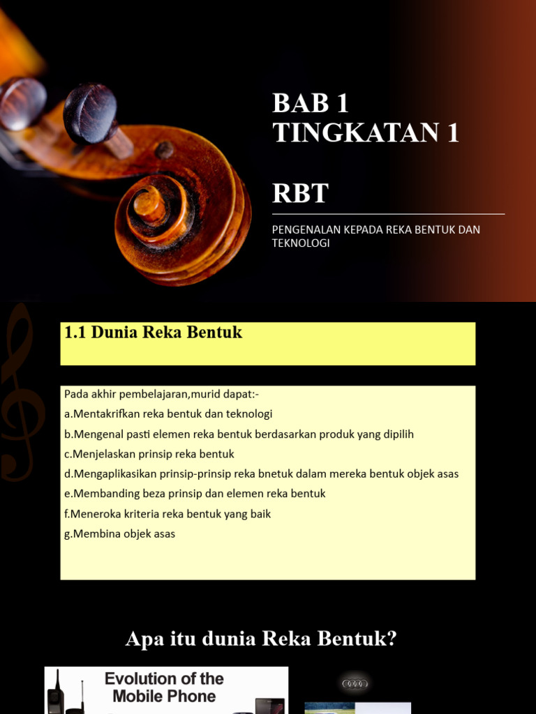 Bab 1 - Dunia Reka Bentuk | PDF