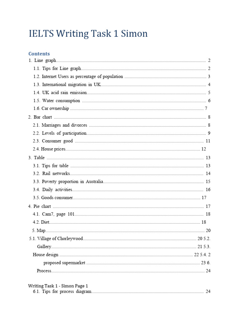 5. WRITING TASK 1 | PDF | Paper | Water