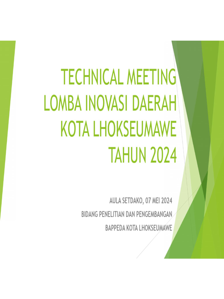 Microsoft PowerPoint - Technical Meeting 07052024 | PDF