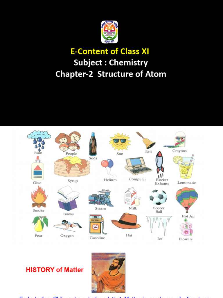 Structure of Atom: Historical Insights | PDF | Electromagnetic ...