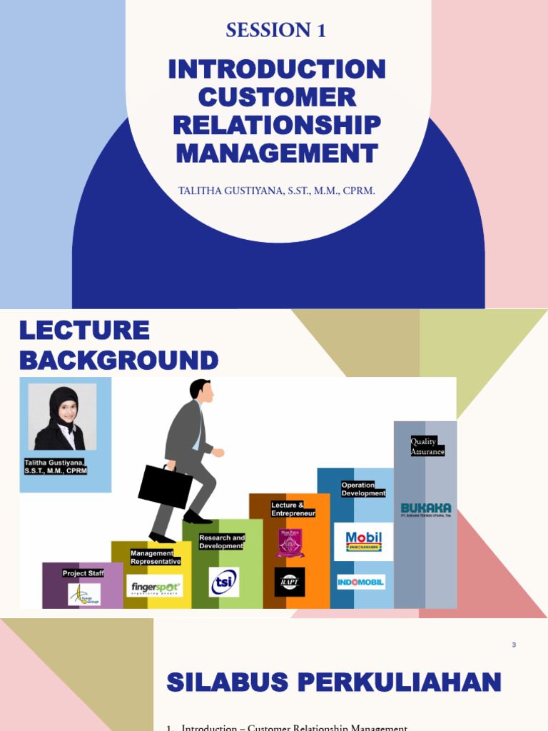 Session 1 - Introduction CRM | PDF