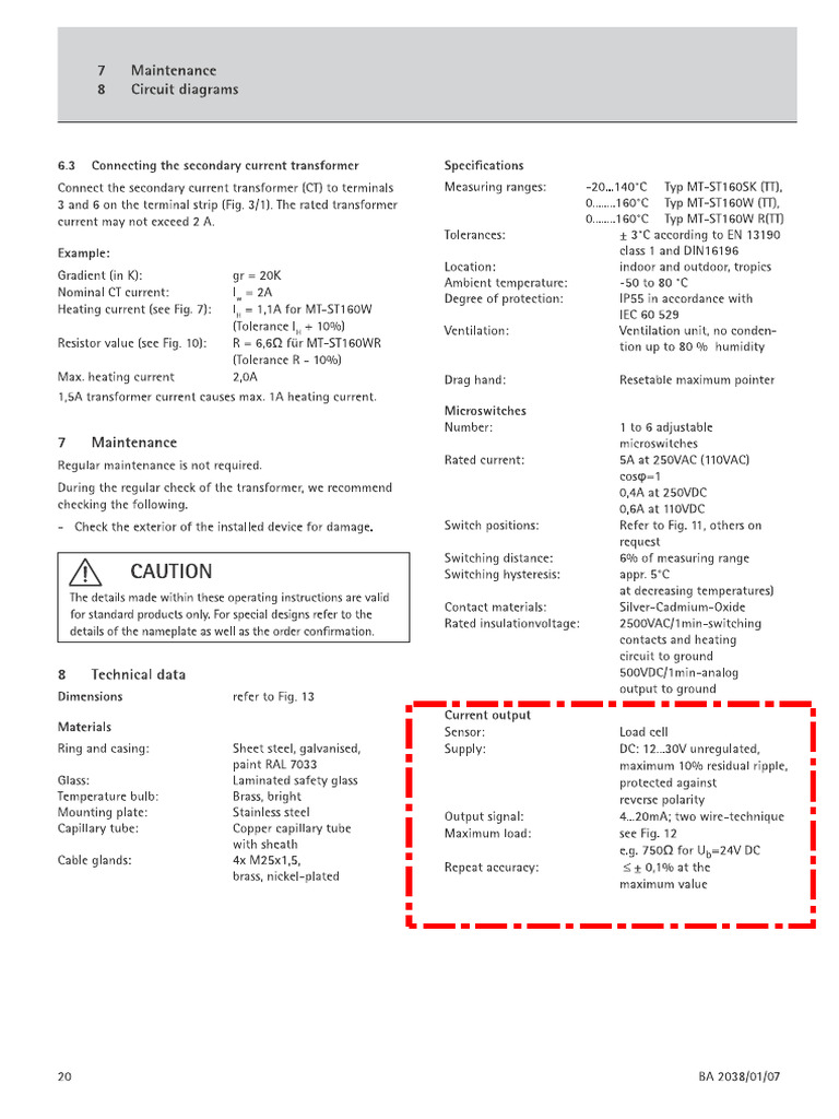 Analog Wti & Oti | PDF
