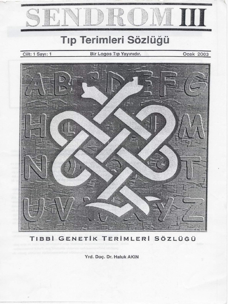 Tıbbi Genetik Terimleri Sözlüğü | PDF