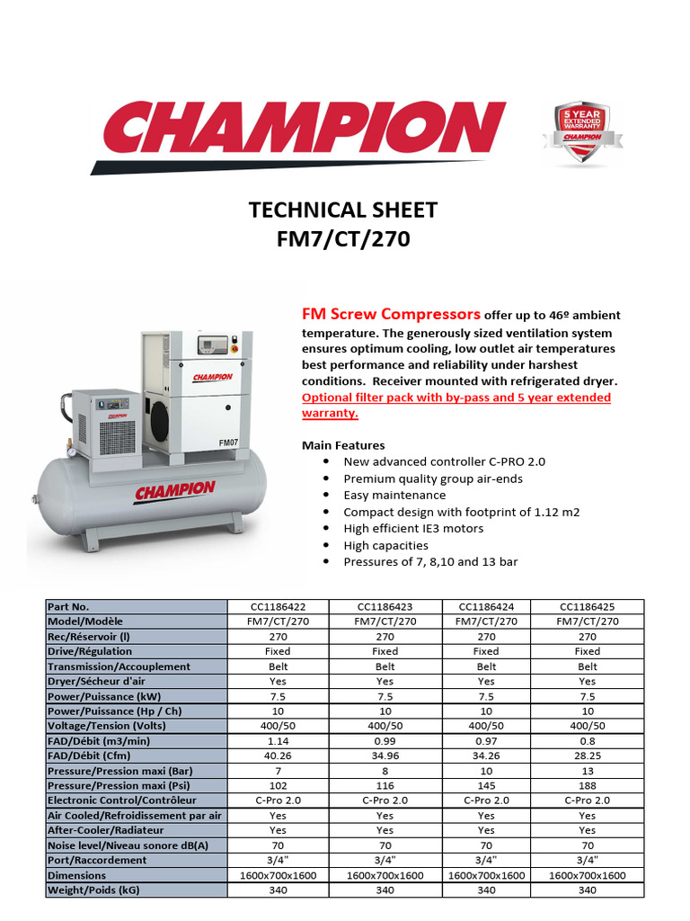 FM7_CT_270 | PDF | Belt (Mechanical) | Energy Technology