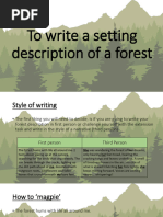 Descriptive Forest Writing Examples | PDF | Trees | Rainforest