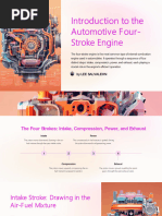 Four-Stroke Engine Basics | PDF | Internal Combustion Engine | Engineering