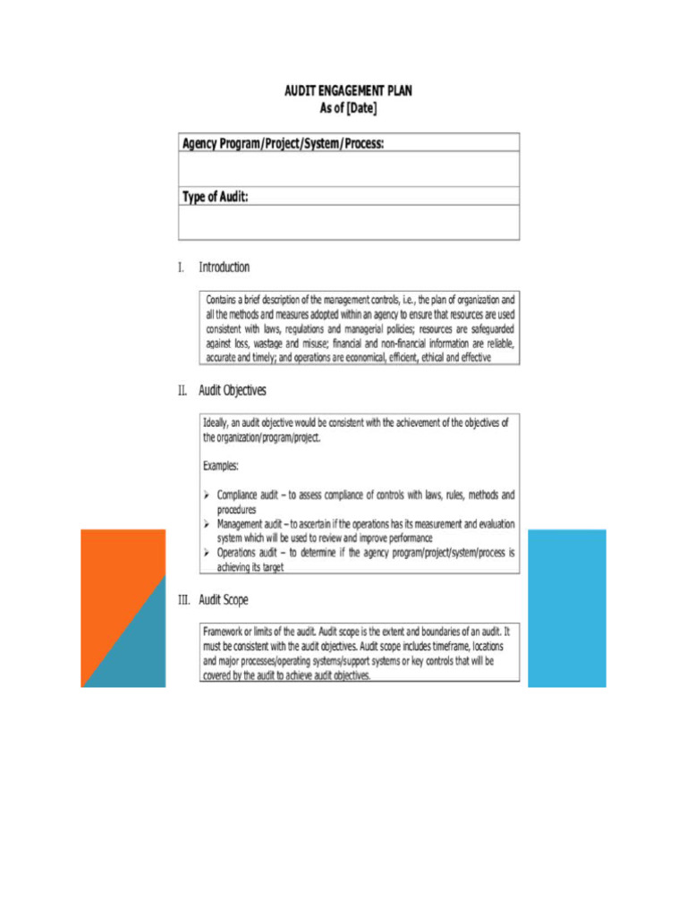 Audit Engagement Plan Pdf