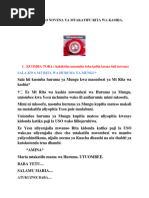 Novena Ya Bikira Maria Mfungua Mafundo 03 | PDF