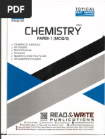 O Level Chemistry ATP Study Guide | PDF | Ion | Anode