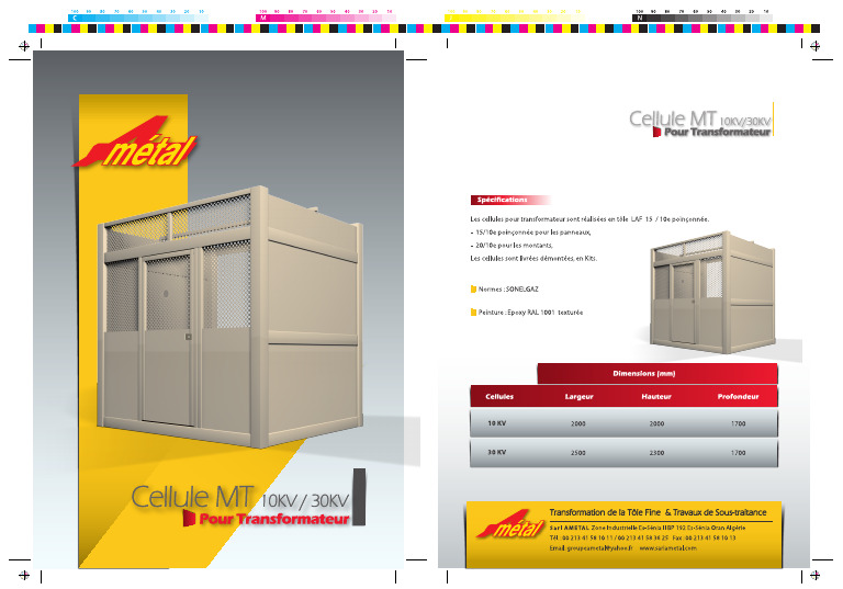 Cellule Mt 10kv-30kv Pour Transformateur | PDF