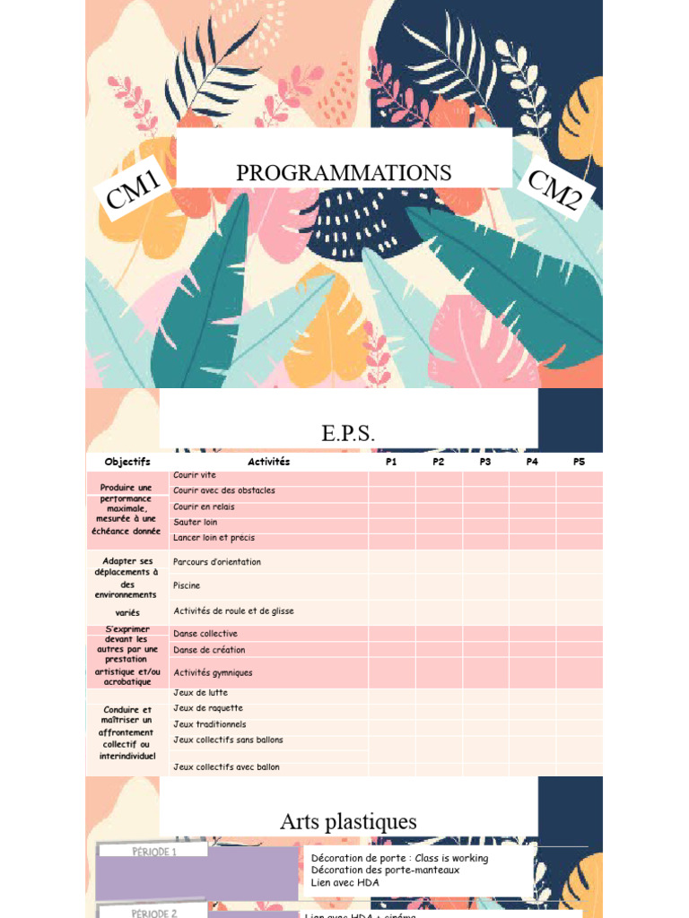 Programmations 2023-2024 | PDF | Triangle | Zone
