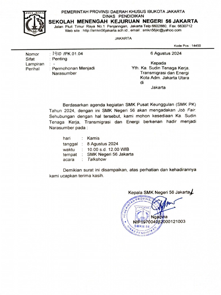 Narsum Disnaker | PDF