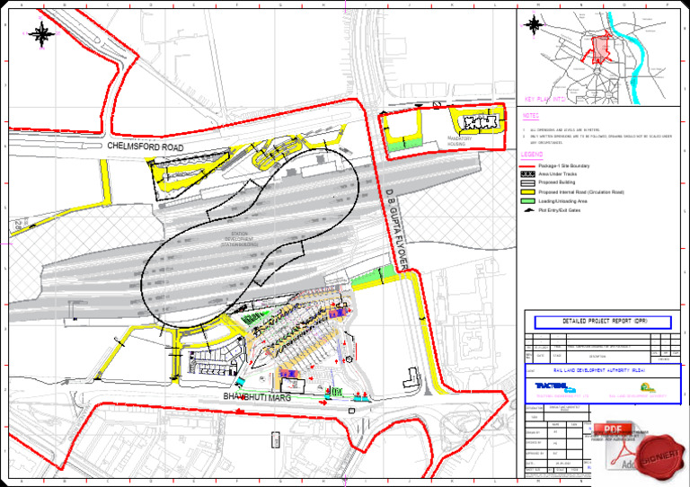 06 Plan Showing Circulation Road Network RLDA DPR P 016320 T 20301 P1 E ...