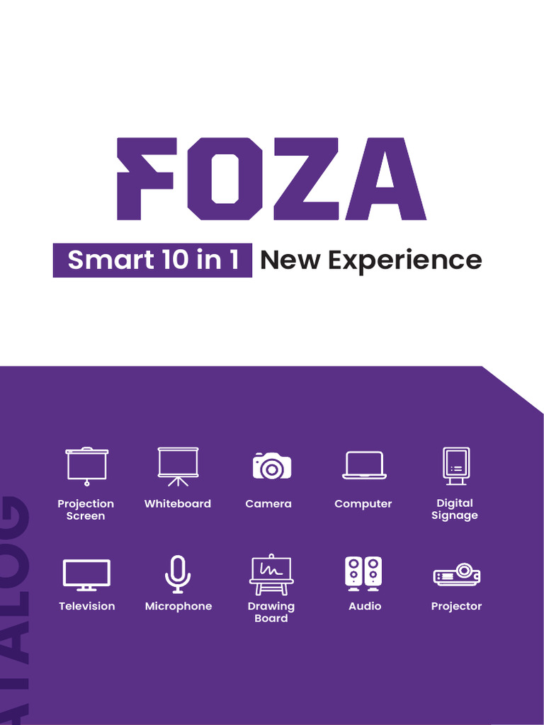 FOZA Interactive Smart Display Panel | PDF | Tablet Computer | Personal ...