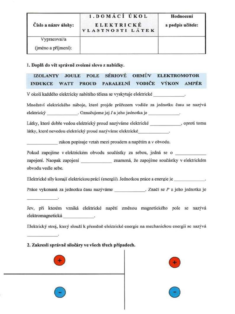 Pracovní Listy 8. Třída | PDF