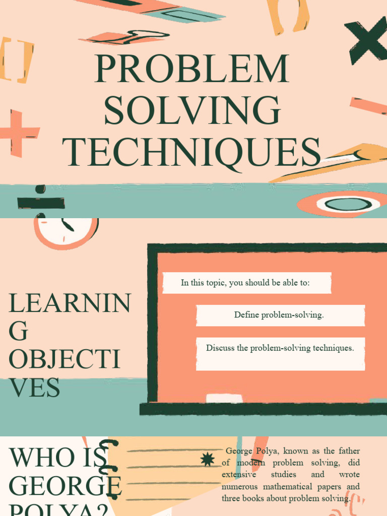 Group 10 - Problem Solving | PDF | Cognitive Science | Learning
