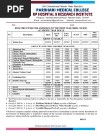 Deemed MBBS Fees Structure 2025-26 | PDF