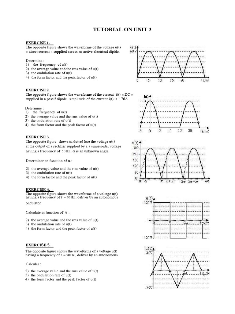 Tutorial Ac Circuit | PDF | Electrical Impedance | Direct Current