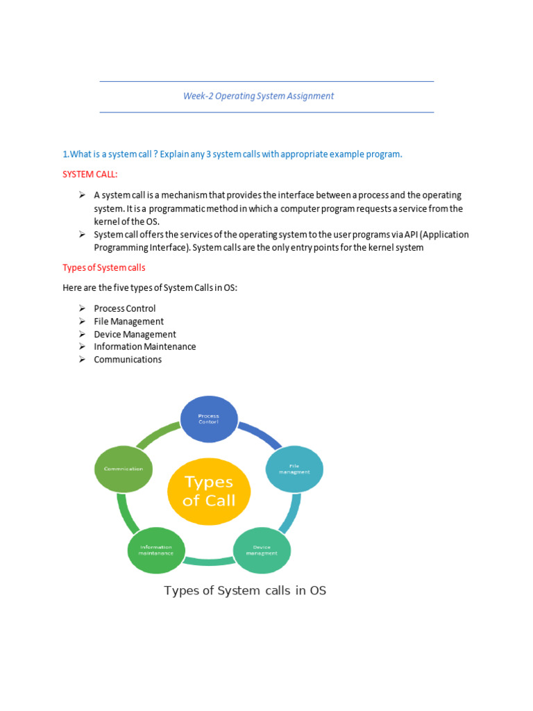 Week 2 Os | PDF | Operating System | Central Processing Unit