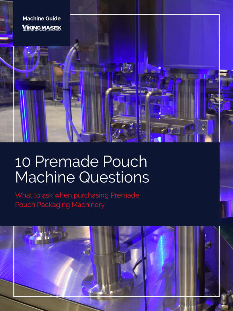 Premade Pouch 10 Questions | PDF | Stainless Steel | User Interface