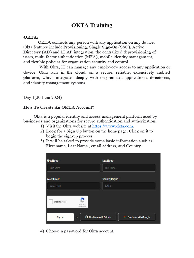 OKTA S Training | PDF | Security | Cyberwarfare