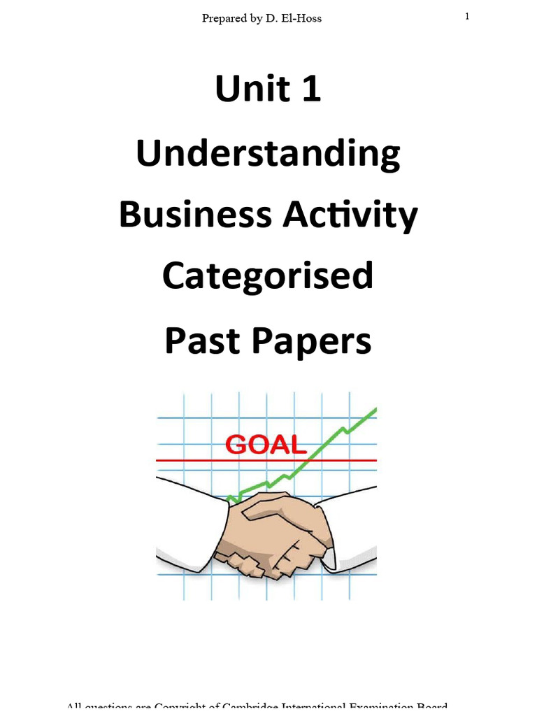 Business Past Year Paper Set 1 | PDF | Piece Work | Partnership