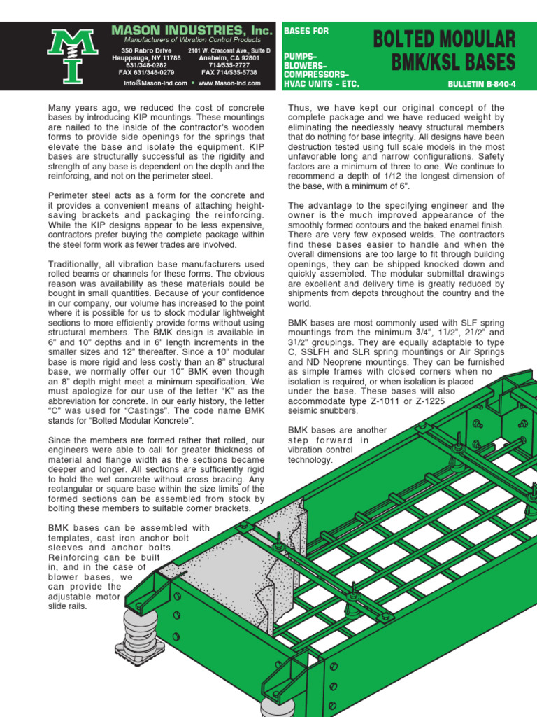 B-840-4 | PDF | Screw | Concrete