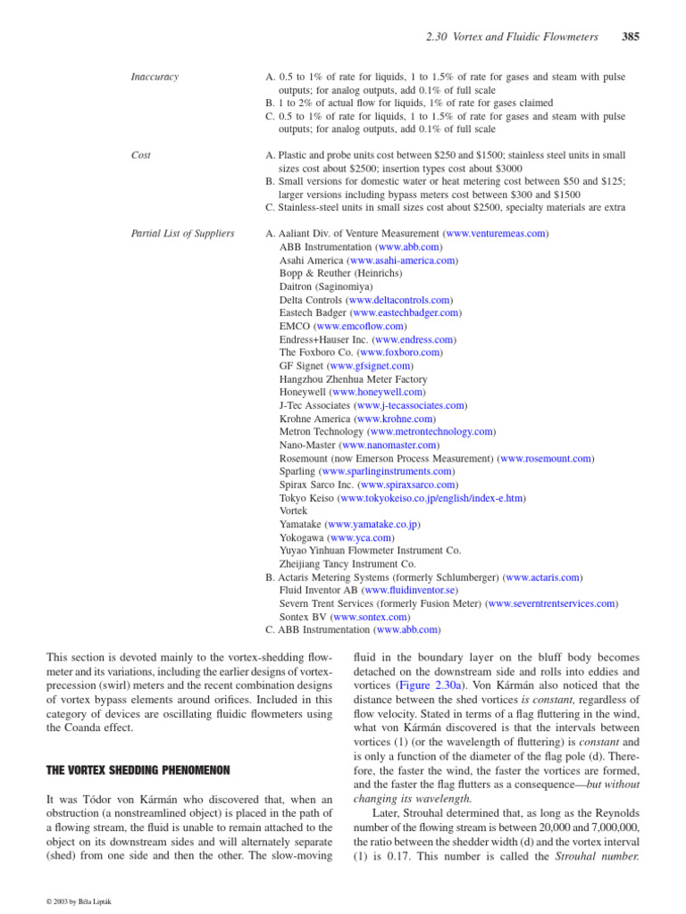 INSTRUMENT ENGINEERS' HANDBOOK - Process Measurement and Analysis ...