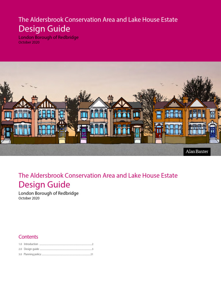The Aldersbrook and Lake House Conservation Area Design Guide v6 - Web ...