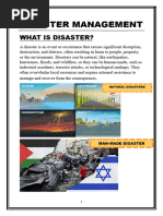 Disaster Management Project Class9 Complete | PDF | Tsunami | Emergency ...