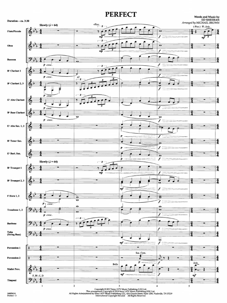 Perfect Partitur | PDF