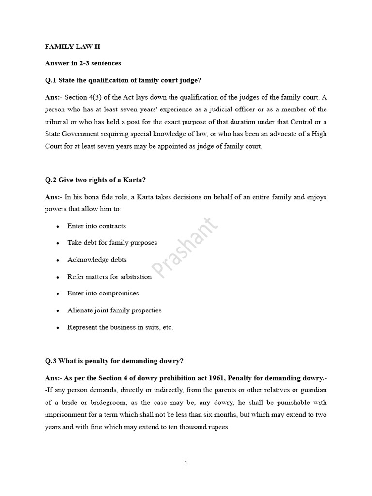 Family Law II | PDF | Annulment | Alimony