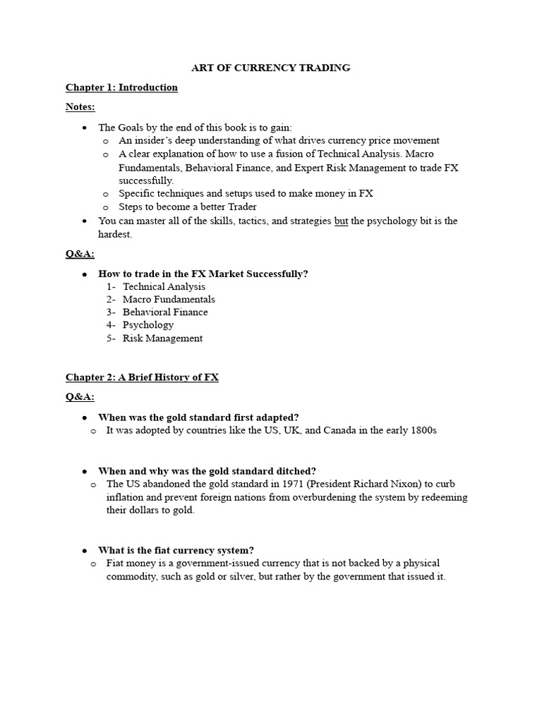 Mastering Currency Trading Techniques | PDF | Foreign Exchange Market ...