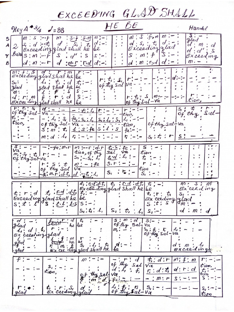 Exceeding Glad | PDF