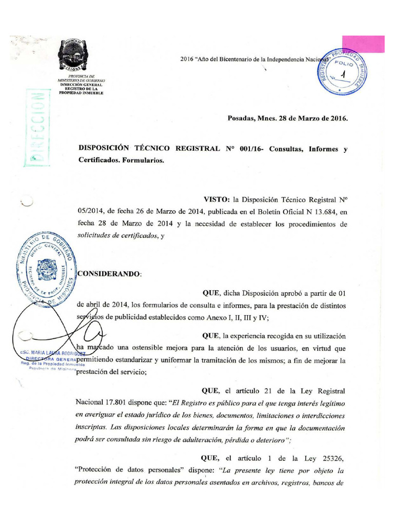 DTR-01-2016-Formularios | PDF