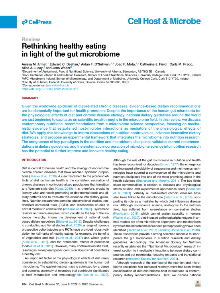 1 s2.0 S1931312822002220 Main | PDF | Foods | Diet & Nutrition