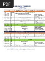 Class Program Matatag Grade 1 | PDF