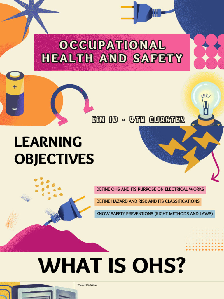 Understanding OHS in Electrical Work | PDF | Occupational Safety And ...