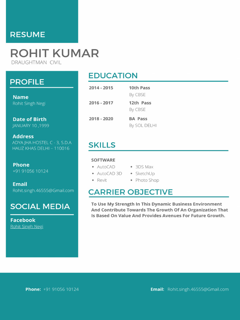 New Rohit Singh Negi Resume | PDF