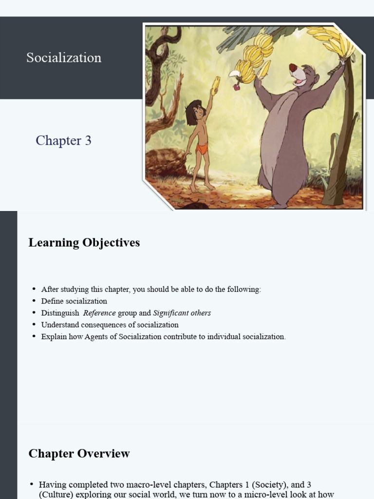 2023-Chapter 3-Socialization | PDF | Socialization | Id
