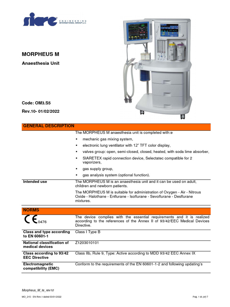 Morpheus M Te Rev10 044055 | PDF