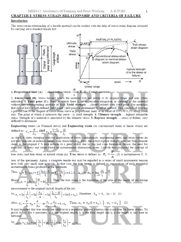1a. Notes Ch 1- MEE 612- pp. 1-3 | PDF