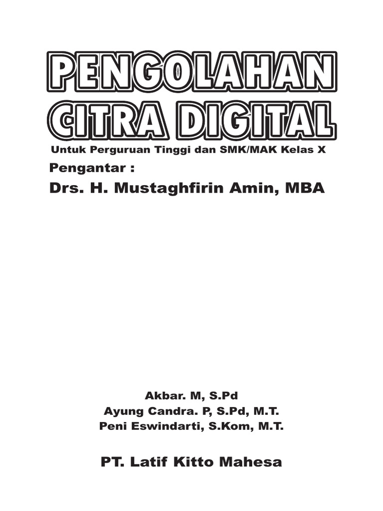 Pengolahan Citra Digital Cetak - Compressed | PDF