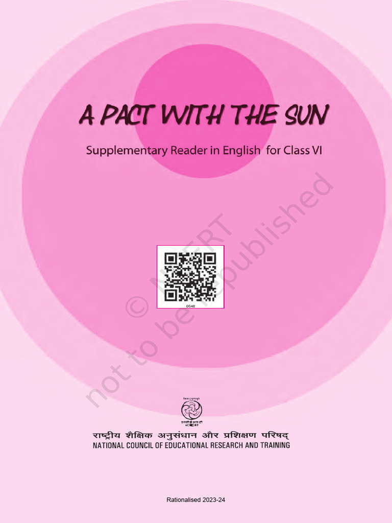 Class 06 English A Pact With The Sun | PDF | Sleep